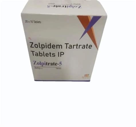 Zolpidem 5 Mg Tablets At ₹ 4600box Igatpuri Id 2855623708930