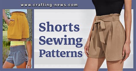 16 Shorts Sewing Patterns Crafting News