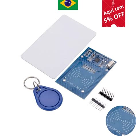 Kit Rfid Para Arduíno Raspberry Pi Ou Esp Shopee Brasil