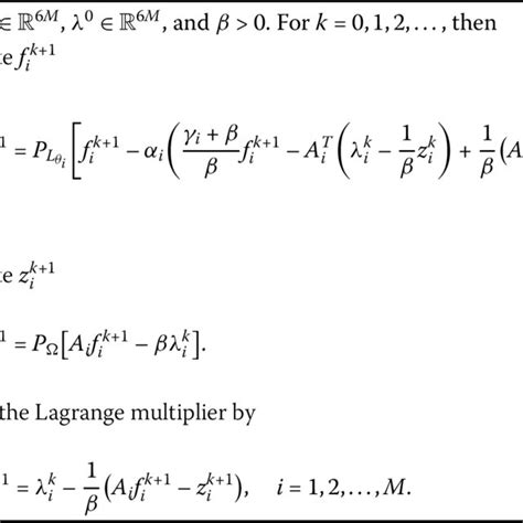 The Exact Multiblock Alternating Direction Method Download Scientific