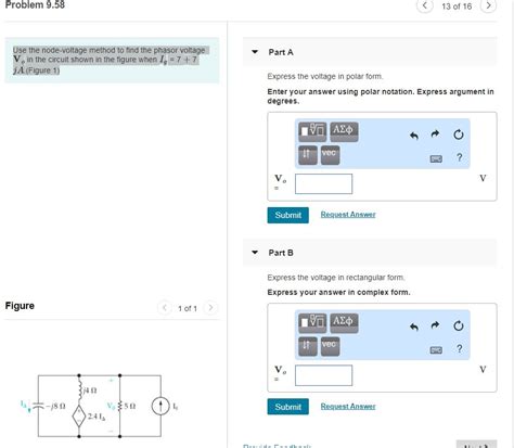 Solved Problem Of Use The Node Voltage Method To Chegg