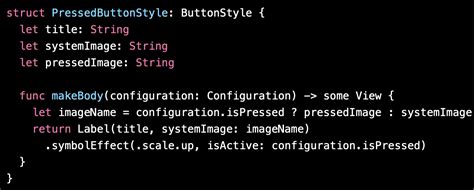 swiftui button image when pressed
