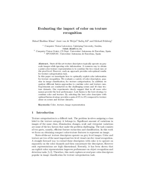 pdf color s role in enhancing texture recognition