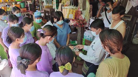 ကြို့ပင်ကောက်မြို့တွင် အိုင်အိုဒင်းချို့တဲ့ရောဂါ ပပျောက်ရေးလှုပ်ရှားမှု