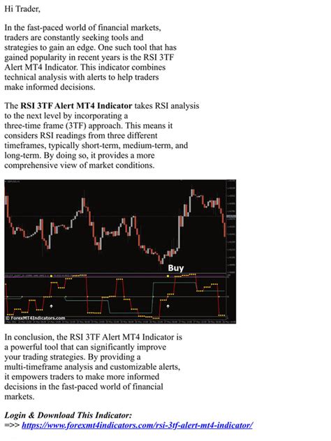 Forex Mt4 Indicators [download] Rsi 3tf Alert Mt4 Indicator Milled