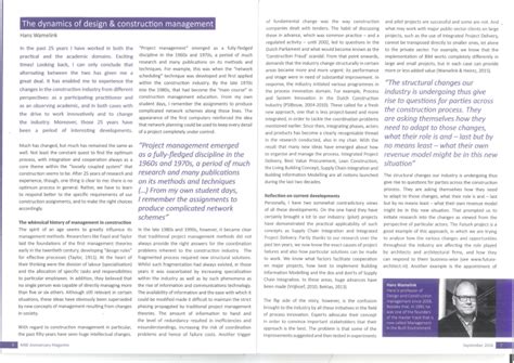 Pdf The Dynamics Of Design And Construction Management