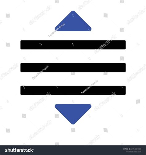 Drag Reorder Vector Icon Illustration Stock Vector Royalty Free 2194814313 Shutterstock
