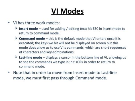 07 vi text editor ppt