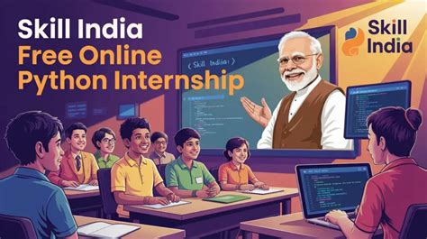 Skill India Free Online Python Internship For College