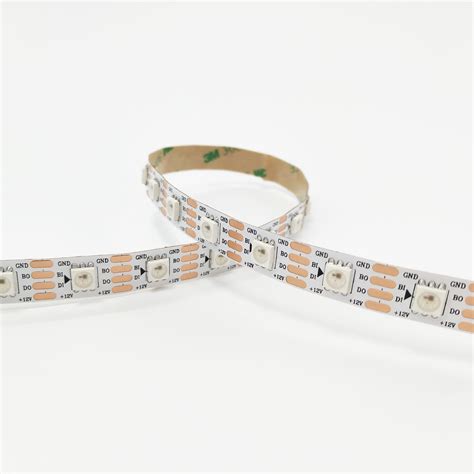 WS SMD LEDs M RGB SPI LED Strip Shine Lighting Reliable LED Strip Light Factory