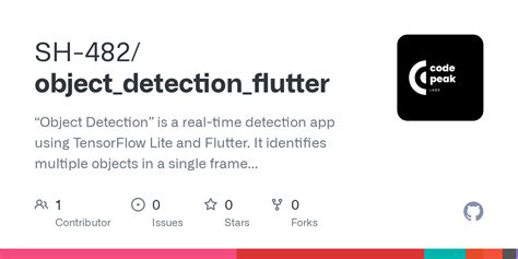 Github Sh 482objectdetectionflutter Object Detection” Is A Real Time Detection App Using