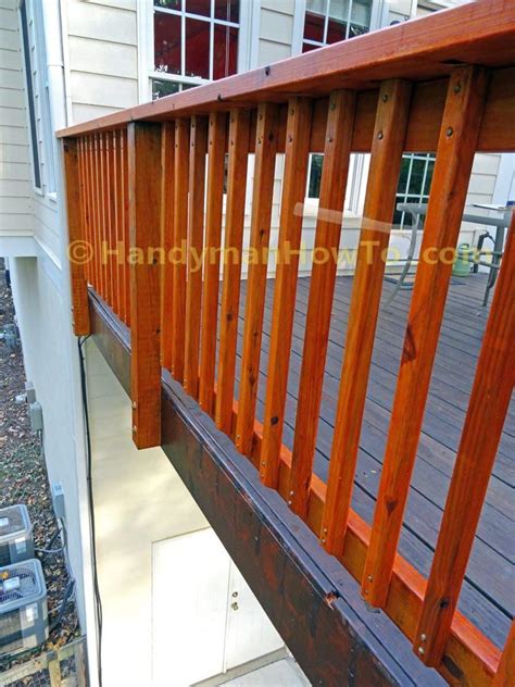 How To Build A Deck Railing The Housing Forum
