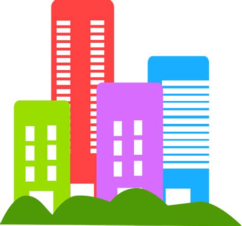 Download Apartments Buildings Construction Royalty Free Vector