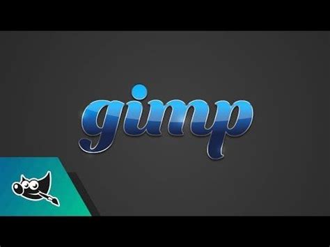 GIMP Tutorial Glossy Text Effect YouTube Gimp Tutorial Gimp Tutorial