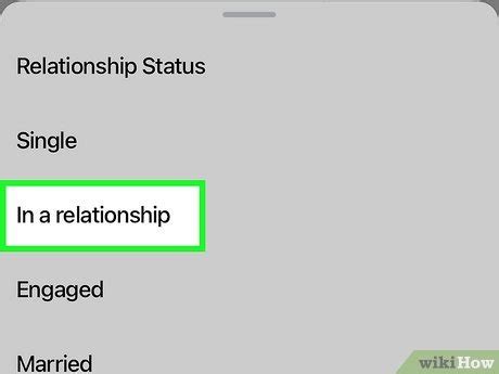 How To Change A Facebook Status Update Activity Or Relationship