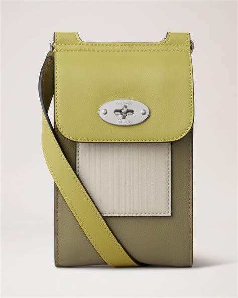 Mulberry X Paul Smith Mini Antony Multi Colour Silky Calf Women