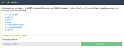 Tryhackme Introduction To Siem