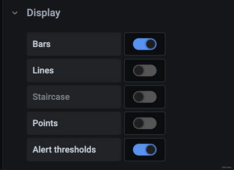 Grafana 配置横坐标自定义的柱状图grafana 柱状图 Csdn博客