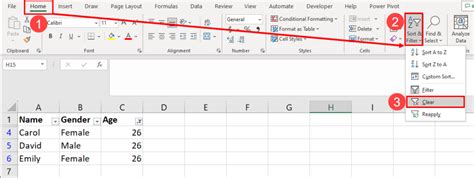 6 Ways To Clear All Filters In Microsoft Excel How To Excel