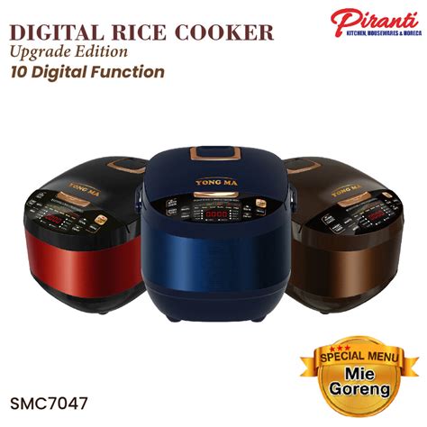 Yong Ma Smc 7047 Rice Cooker Digital Magic Com Upgrade Edition Piranti Id