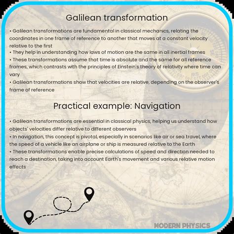 Galilean Transformation Kinematics Relativity And Motion