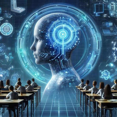 Premium Ai Image Revolutionizing Education With Artificial Intelligence
