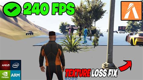 GTA V FiveM Textures Loss Fix Lag While Driving FPS Drops FiveM