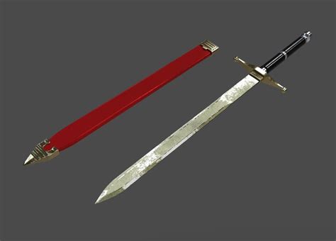 Trunks Sword 3d Model By Nikkoindustries On Thangs Image 4 Of 5