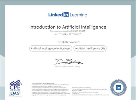 Manas Borse On Linkedin Ai Artificialintelligence Linkedinlearning