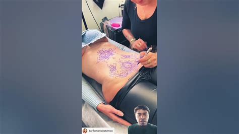टैटू बनाने का नया तरीका ऐसा वीडियो देखना कहो Youtube