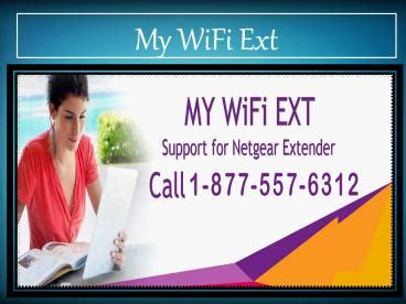 My Wifi Ext Presentation Free To Download