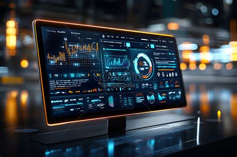 터치 스크린 디스플레이 클로즈업