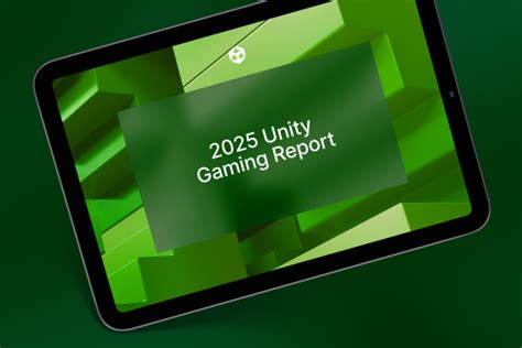 2025 Unity Gaming Report Gaming Industry Trends Unity