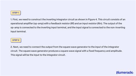 Solved Triangular Waveform Generator Construct The Inverting