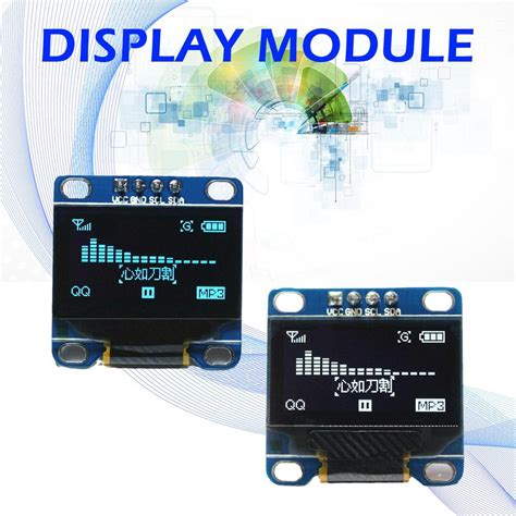 096 Oled Ssd1306 I2c Iic Spi Serial 128x64 Lcd Display Lcd M Blau J6