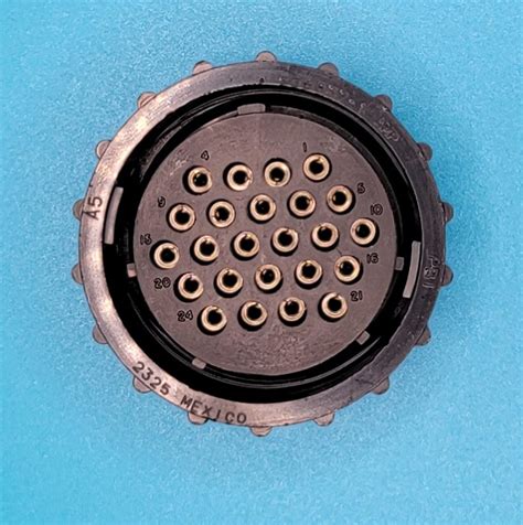Amp 206837 1 24 Terminal Cpc Standard Sex Plug Connector Kit