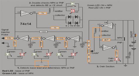 Transistor Tester Circuit