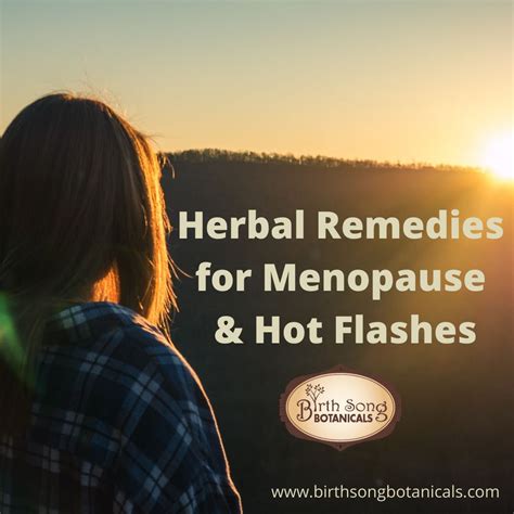 Herbs For Menopause And Hot Flashes Birth Song Botanicals Co