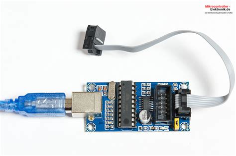 Usbtiny Programmer Lieferumfang Mikrocontroller Elektronikde