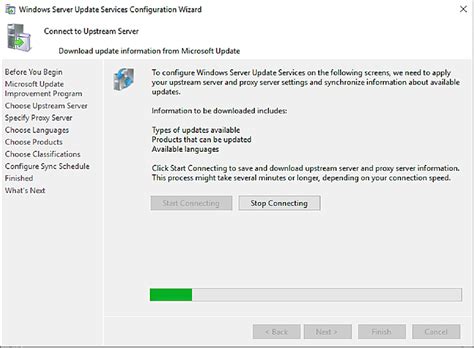 Wsus Setup Connecting To Upstream Server Windows Spiceworks Community