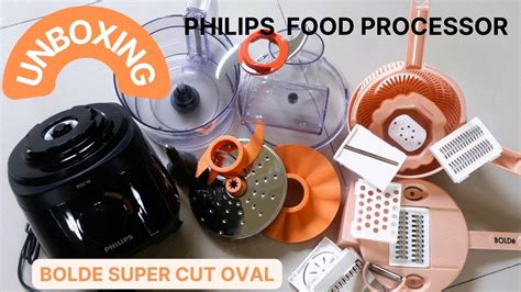 Multifungsi Philips Compact Food Processor And Bolde Super Cut Oval Youtube