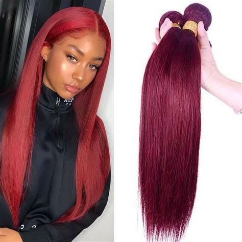 Red Weave Hair Extensions