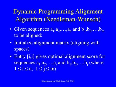 Ppt Algorithms In Bioinformatics Powerpoint Presentation Free