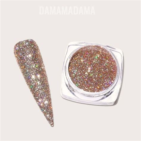 Пигмент за нокти Шампанско Damamadama