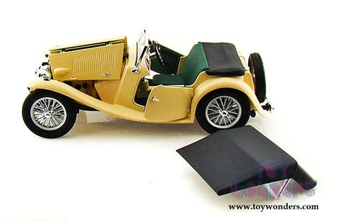 1947 Mg Tc Midget Convertible W Removable Bonnet 92468yl 118 Scale