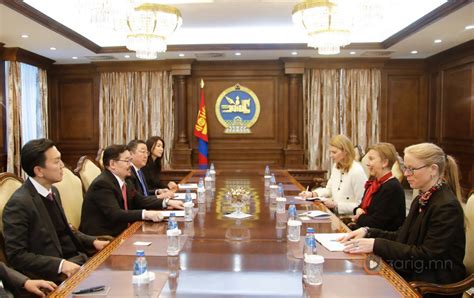 Монгол Улсад шинээр томилогдсон Элчин сайд нарыг хүлээн авч уулзав