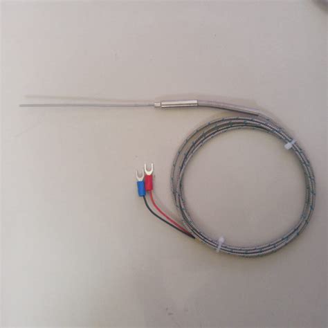 Jual Thermocouple Type K Dia 1 5mm Sensor Suhu Termokopel Tipe K Dia 1 5 X 100mm Kab