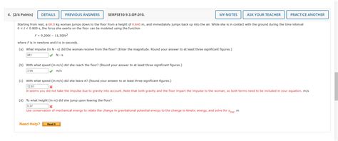 Solved 4 24 Points Details Previous Answers Serpse10