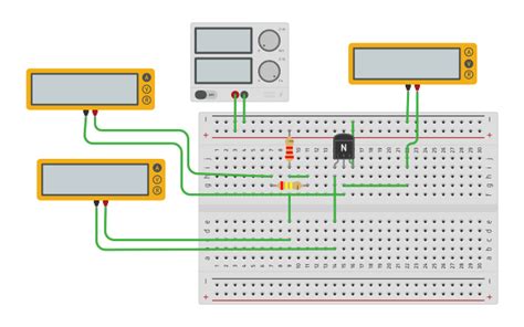 Circuit Design Bjt Fixed Bias Tinkercad