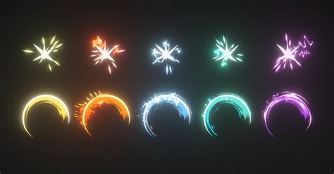 Stylizedslashandhit Vfx Particles Unity Asset Store